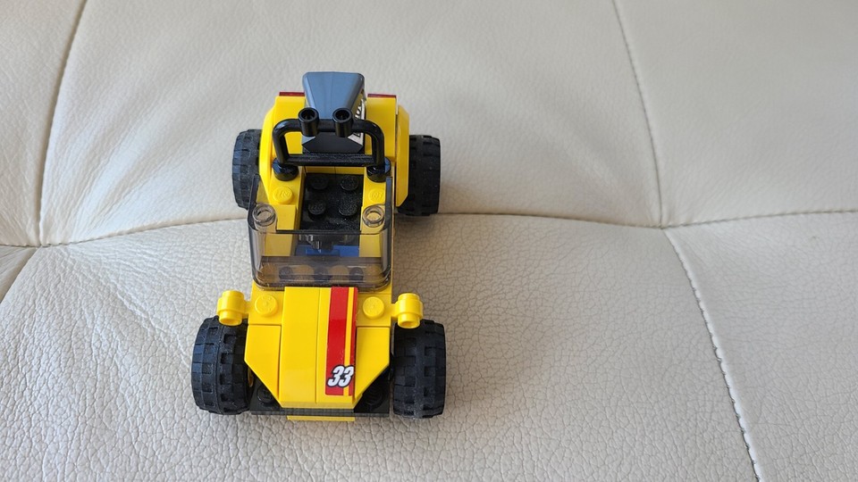 LEGO City 60082 Dune Buggy Trailer - Complete Set Instructions & Box ...