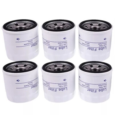 6Pcs Oil Filter HH150-32430 for Kubota D722 D782 D902 DF752 DF972 DG972 ...
