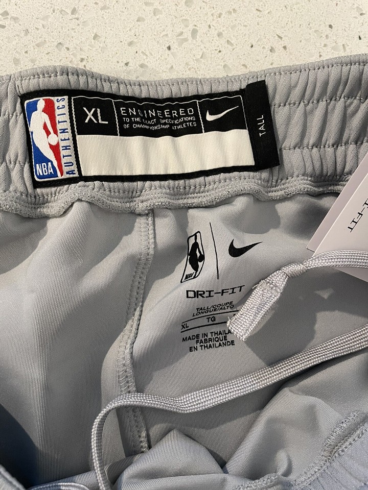 Nike Oklahoma City OKC Thunder Team Issue Tear Away 75th Pants Grey ...