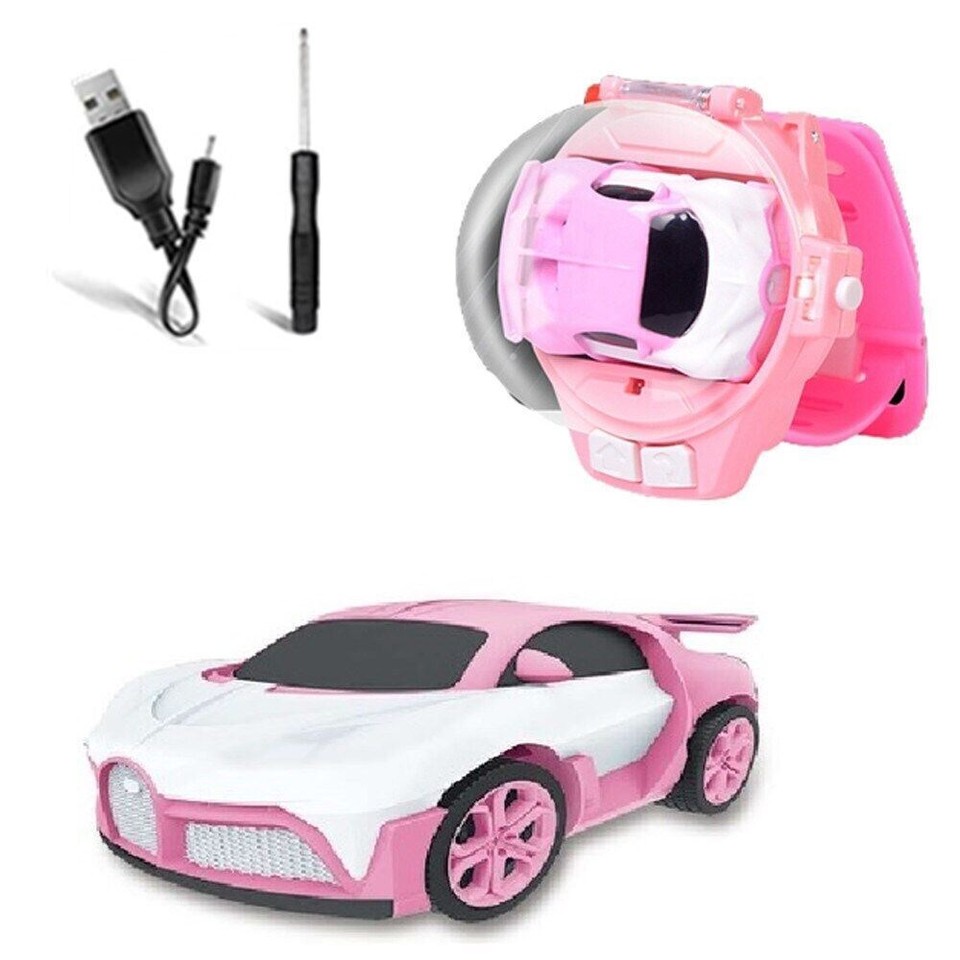 Watch RC Car Toy Mini 2.4GHz Remote Control Car Watch Kids Fun ...