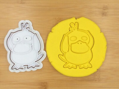 Gaming Psyduck Cookie Cutter Stamp Fondant Cake Cupcake Biscuit Mould ...