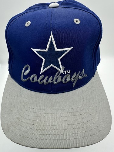 Vintage 90s Dallas Cowboys Team NFL Snapback Script Hat | eBay