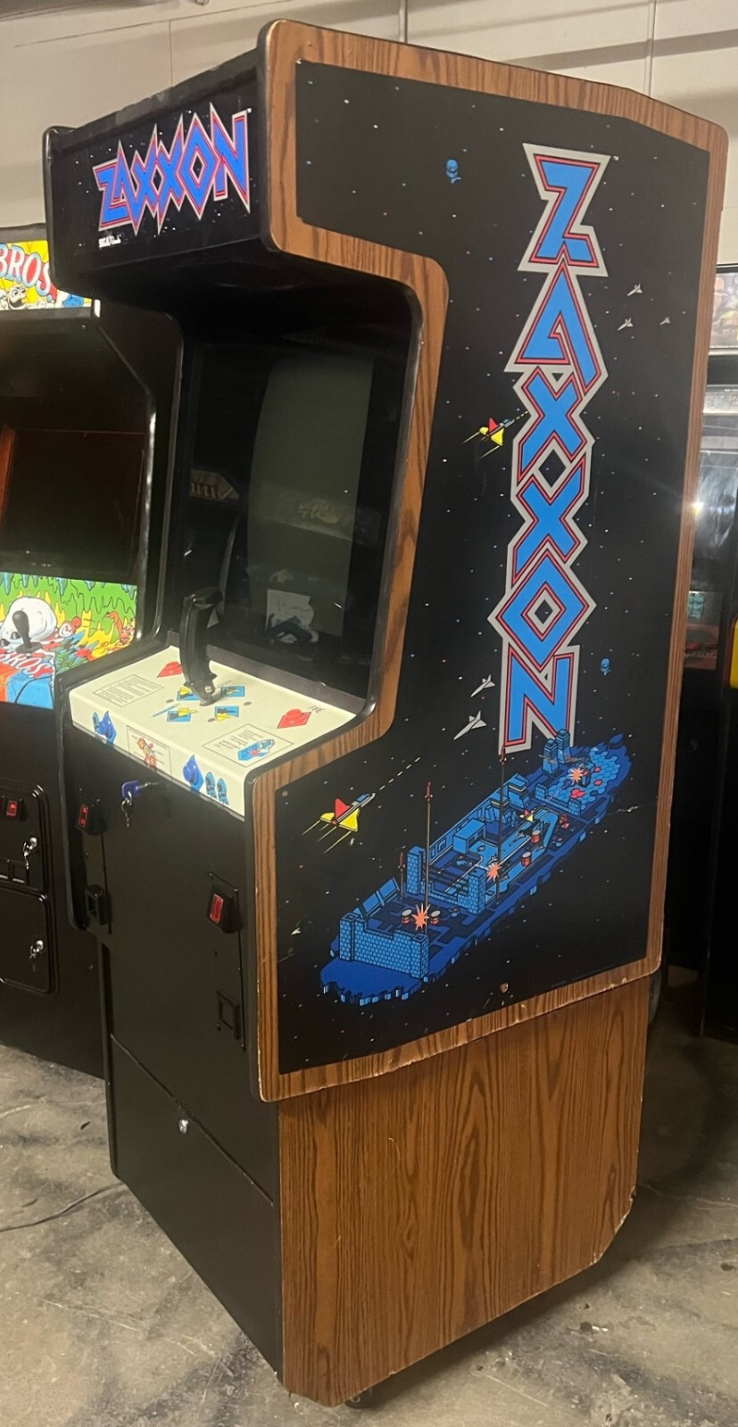 ZAXXON ARCADE MACHINE by SEGA/GREMLIN 1982 (Excellent Condition) *RARE ...
