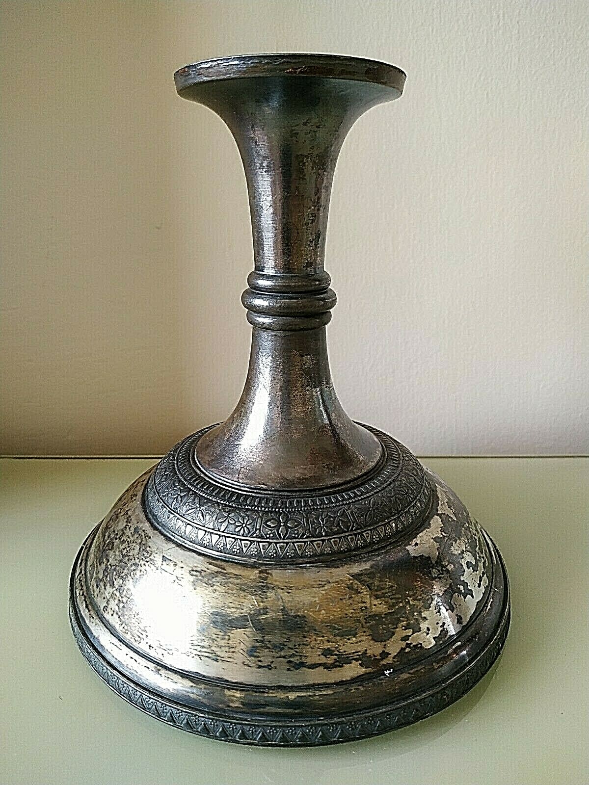 Antique Old ROGERS SMITH & Co. NEW HAVEN CONN 1822 Part of a vase Stand ...