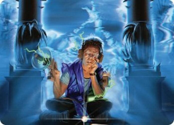 Oblivious Bookworm Art Card Art Series: Duskmourn: House of Horror ...