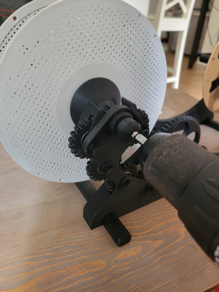 3D Printer Filament Re-Spooler | 5kg to 1kg Spool Transfer Tool ...