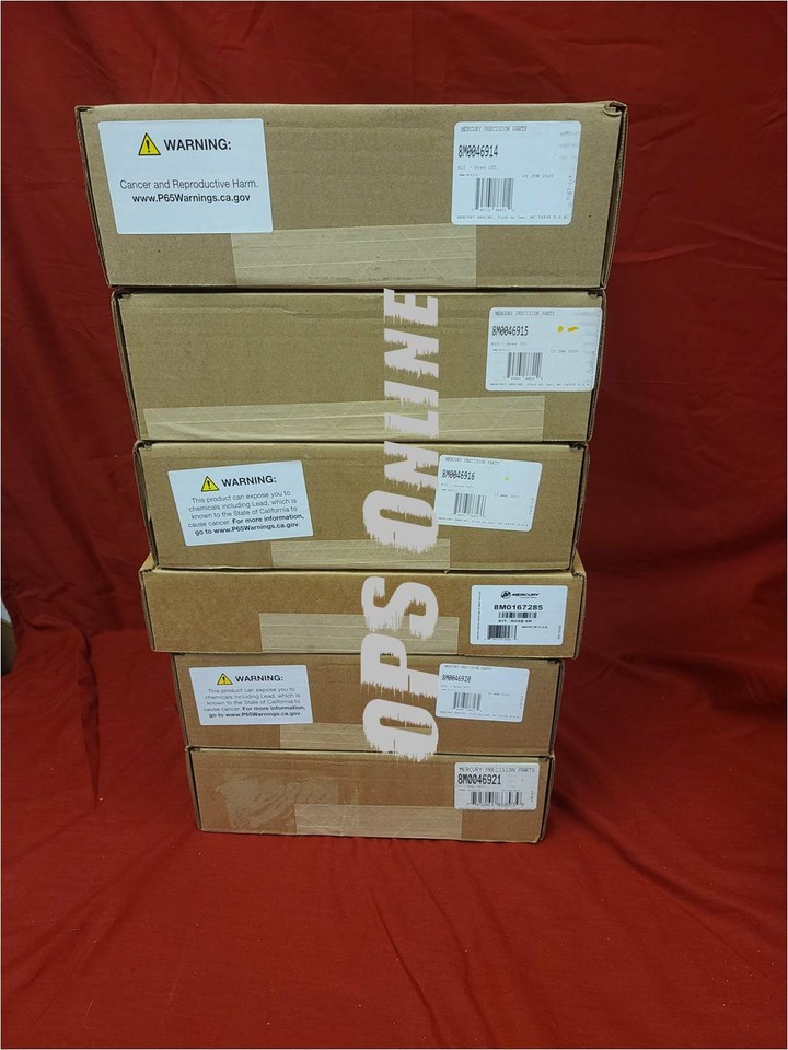New/ OEM Mercury Verado Power Steering Hose Kit - 3 FT. 8M0167282 ...