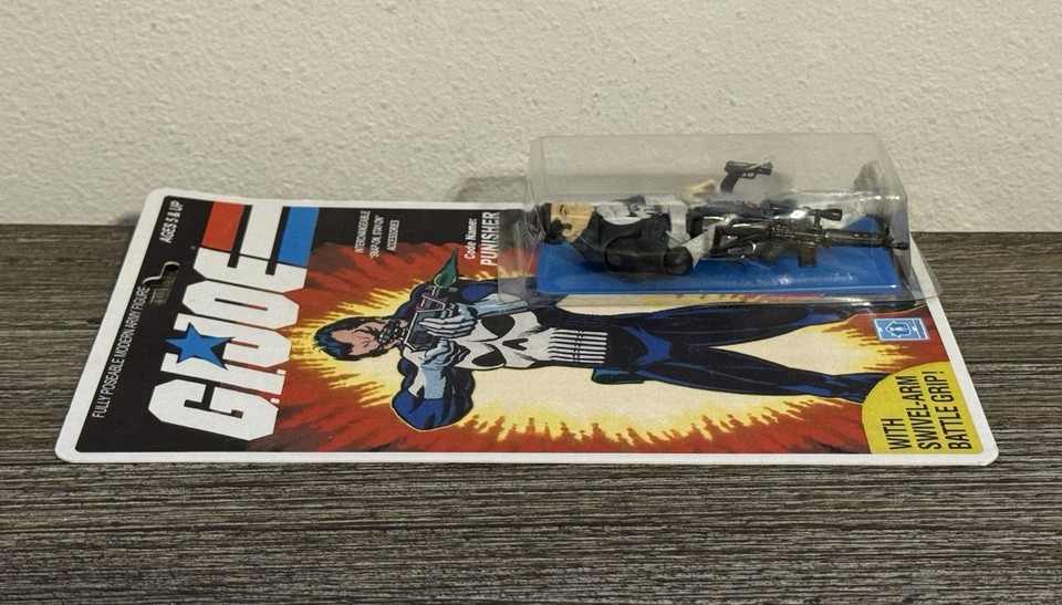 Custom Made Code Name Punisher 3 3/4 GI Joe Vintage Style ARAH Action ...