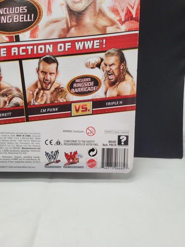 WWE 2012 Battle Pack ZACK RYDER and DOLPH ZIGGLER W/ RING BELL Included ...