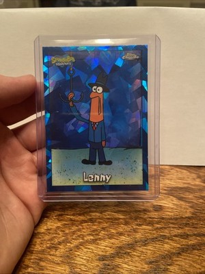 2025 Topps Chrome Sapphire SpongeBob Lenny #167 | eBay