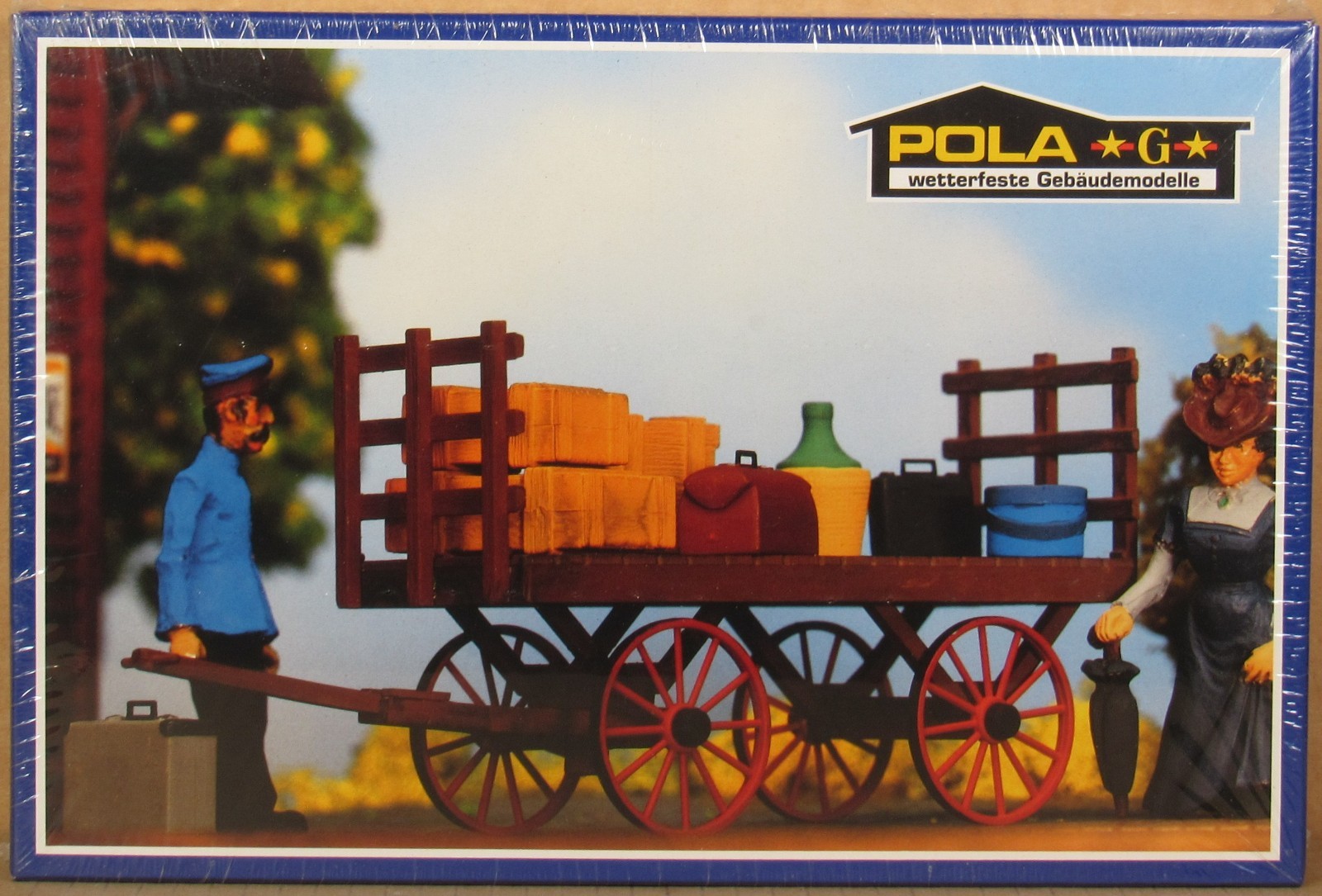 POLA (LGB) 963 Baggage Car w/Baggage G-Gauge NOS *SEALED* | eBay