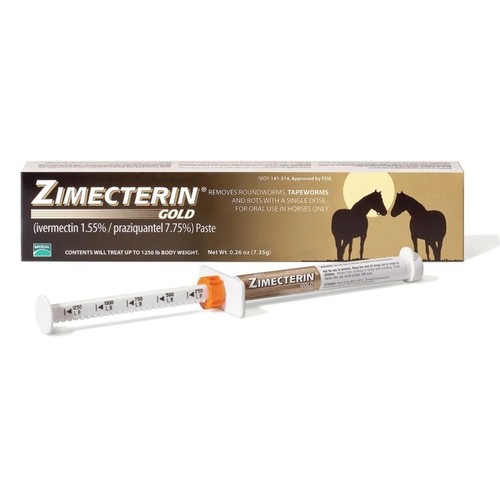 ZIMECTERIN GOLD EQUINE DEWORMER 350604600114| eBay