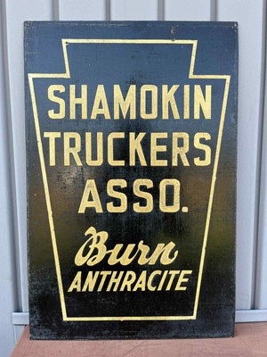 vintage shamokin pennsylvania Sign Truckers Sign Coal Sign | eBay