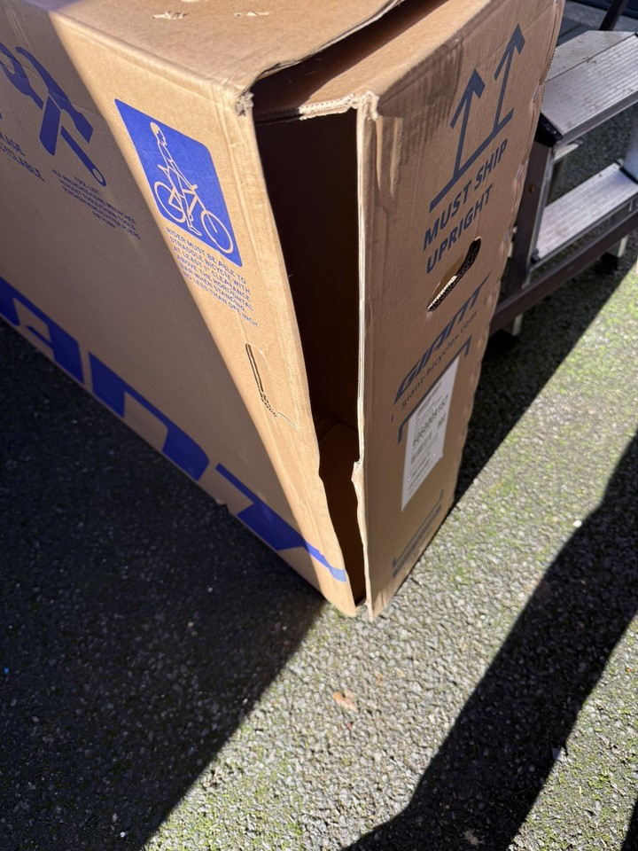 Large Triple layer cardboard Bike Bicycle box 117x88x28cm good ...