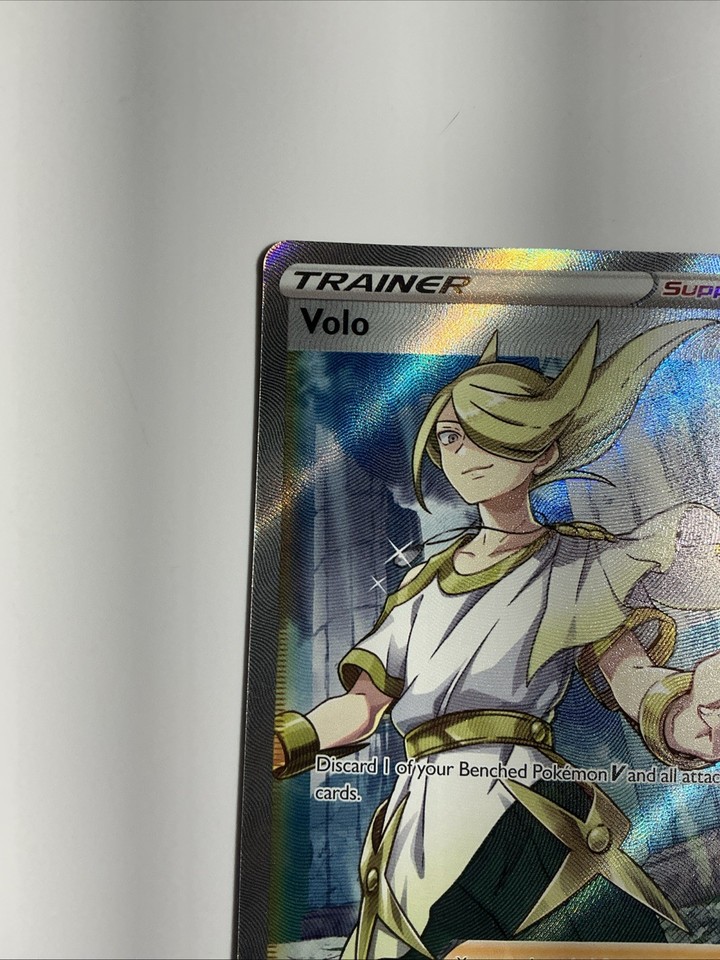Volo (Full Art) 196/196 Swsh11: Lost Origin Holo Pokemon TCG Trainer | eBay