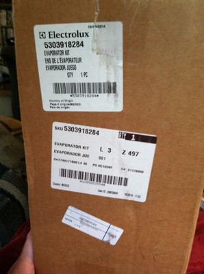 Frigidaire Refrigerator Evaporator Kit With Dryer SXS 5303918284 ...
