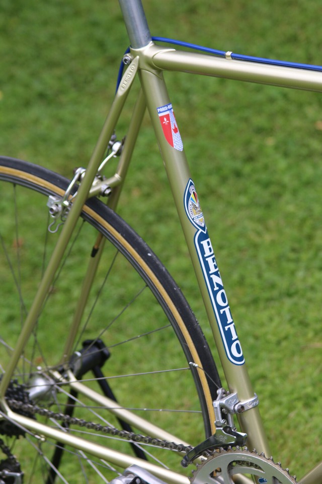 VINTAGE BENOTTO 850 RACING BIKE,COLUMBUS,CAMPAGNOLO,BROOKS,MODOLO ...