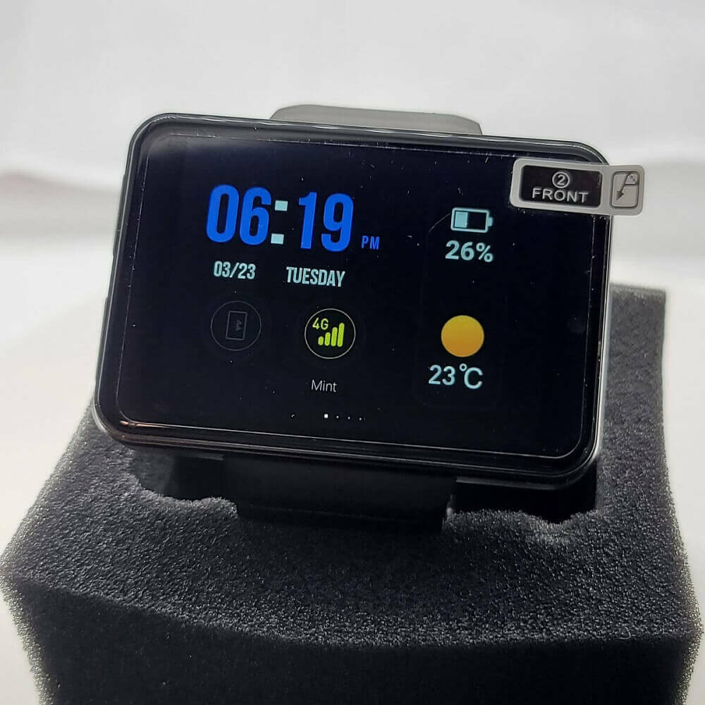 DM101 Big Screen Android 4G Smart Watch for Men Women Dual Camera GPS ...