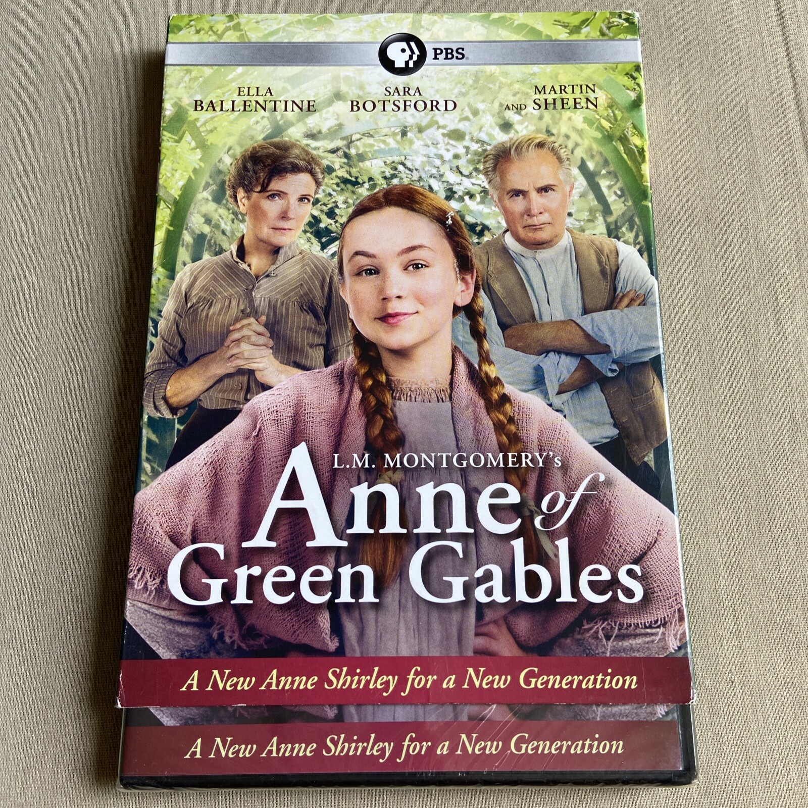 Anne of Green Gables (DVD) W/ Slipcover PBS Ella Ballantine Sara ...