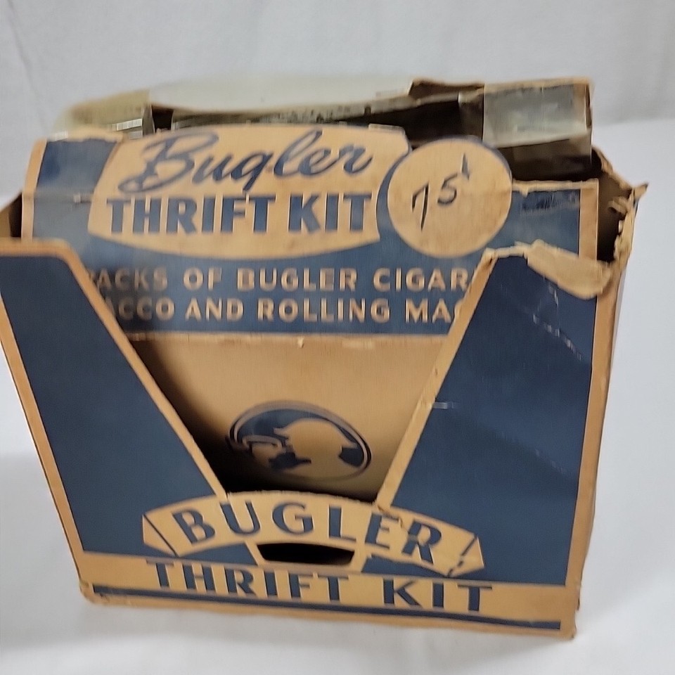 Vintage Bugler Cigarette Rolling Machine Bugler Thrift Kit With ...