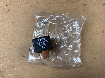 Genuine Hyundai Kia 4-Blade Multiuse Black Relay 95224-1M000 12V 30A ...