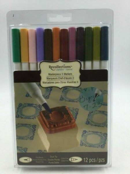 Dusk Recollections Signature Masterpiece II Markers Set of 12 Double ...