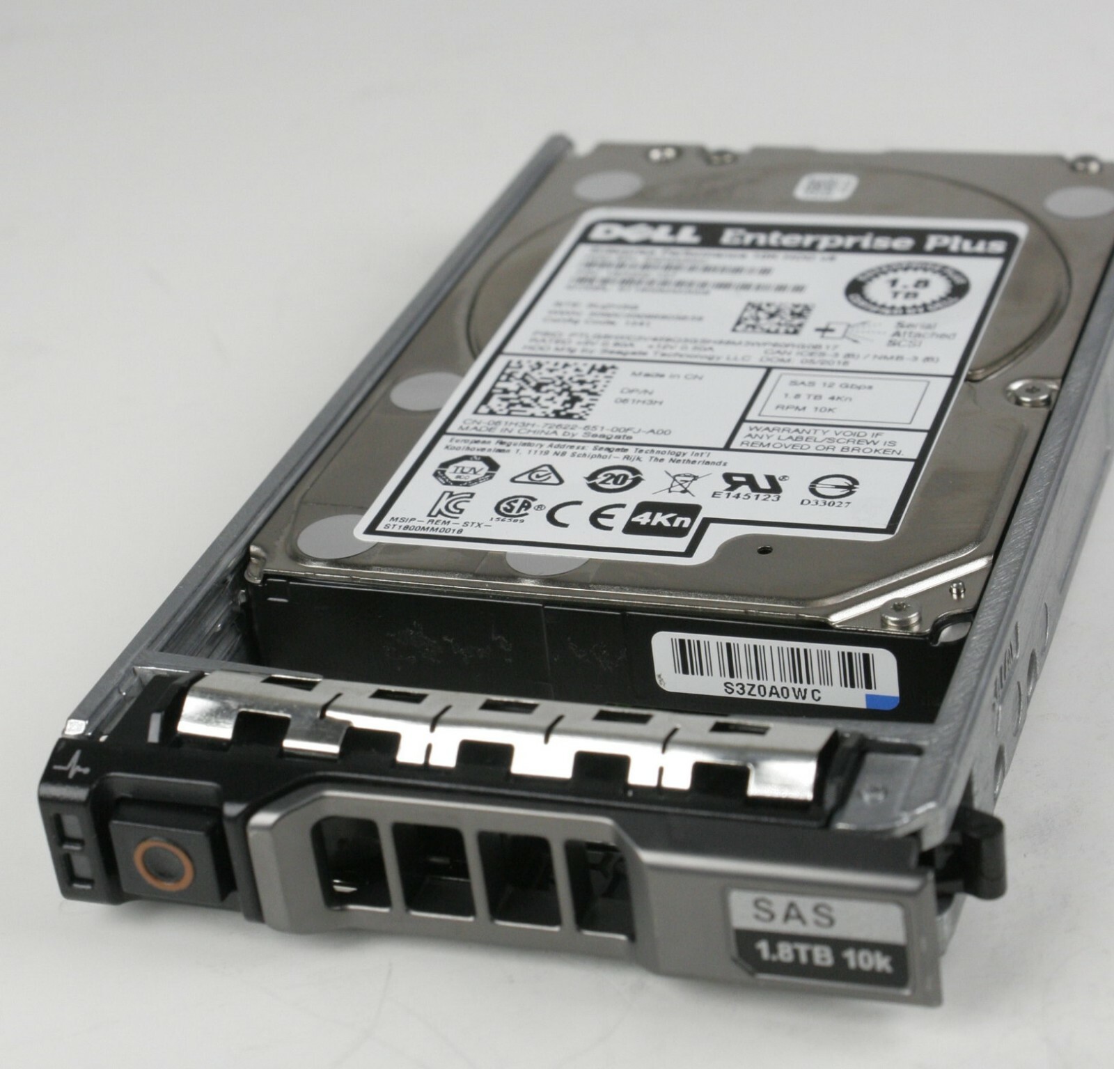 Dell 1.8Tb 2.5" SAS Enterprise Plus hard drive Seagate ST1800MM008 ...