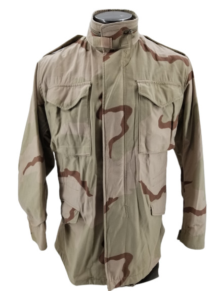 US Army M65 Cold Weather Field Jacket Desert Camo DCU… - Gem
