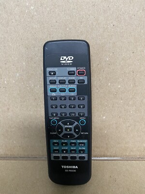 Toshiba DVD Video SE-R0030 Remote Control Black | eBay
