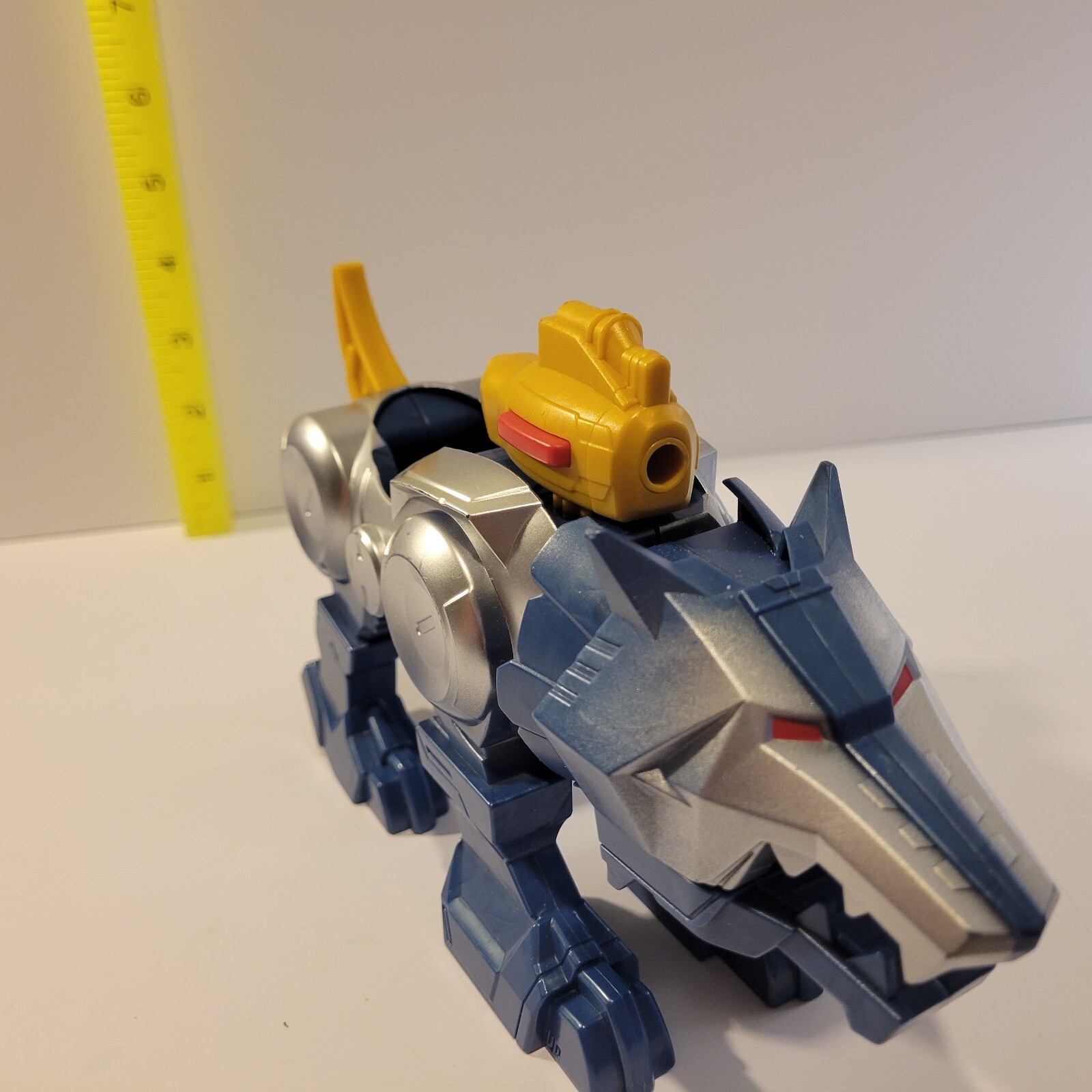 Playskool Heroes Power Rangers Silver Ranger Wolf Zord Used Figure | eBay
