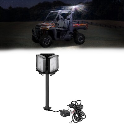 KEMIMOTO Work Beacon LED Light 2883265 For Polaris Ranger Crew XP 1000 ...