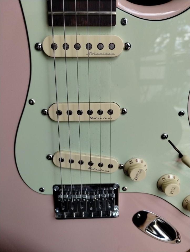 Custom build shell pink hard tail Stratocaster (XGP body)! | eBay