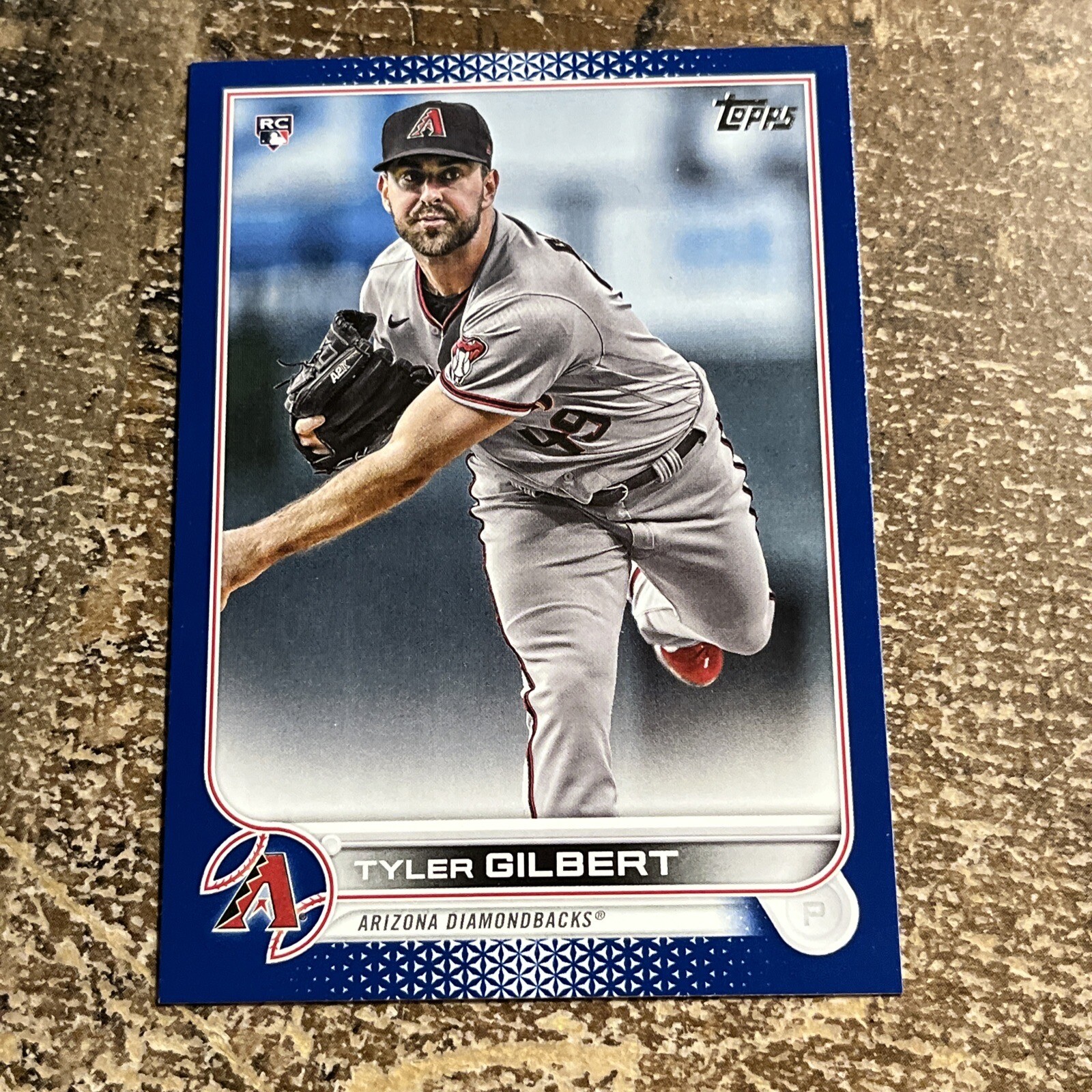 2022 Topps Tyler Gilbert Rookie Card Blue Parallel #130 Arizona ...