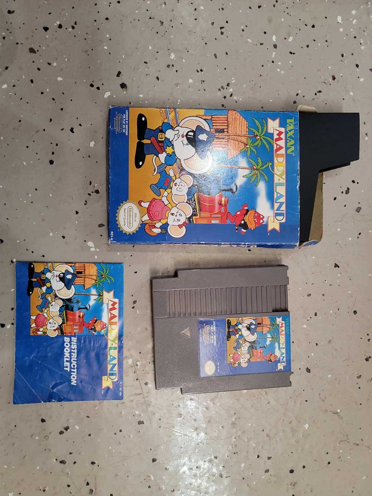Mappy-Land (Nintendo Entertainment System) CIB 40886627793| eBay