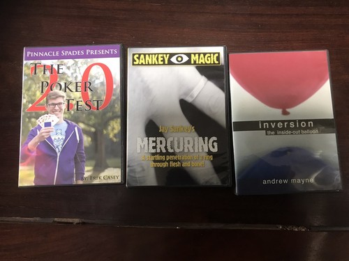 Magic Tricks, DVDs and Book LOT All Preowned Used | eBay