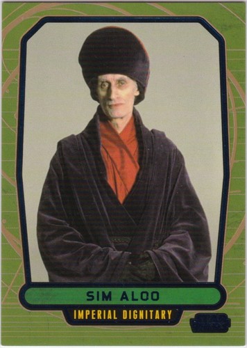 STAR WARS GALACTIC FILES SERIES 2 BLUE PARALLEL #527 SIM ALOO 203/350 ...