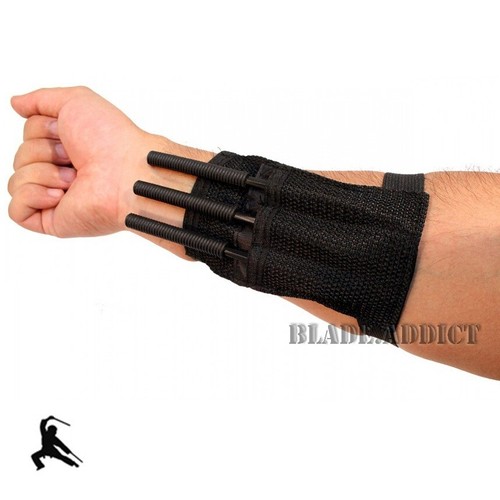 3 Pc 6" Ninja Tactical Throwing Spike Set w/ Sheath Dart Quills Knife ...