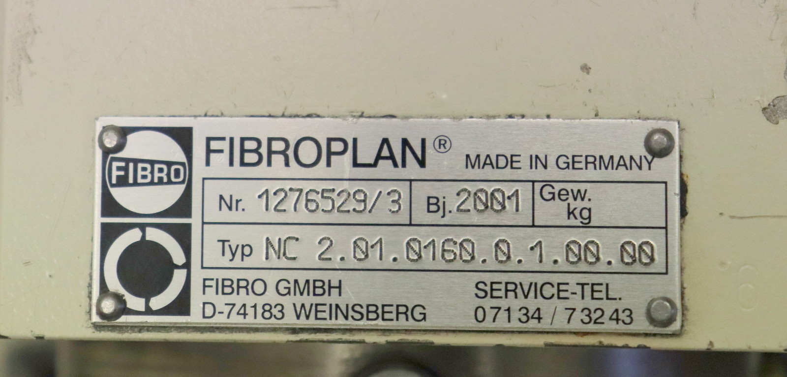 FIBRO NC-Rundtisch 3-fach NC 2.01.0160.0.1.04.02 mit 3x NC 2.01.0160.0 ...