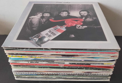 VINYL 7" SINGLE RECORD JOB LOT OF 30+ ROCK POST PUNK INDIE EIGHTIES ...