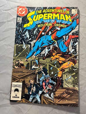 The Adventures of Superman Comic DC Comics USA No. 434 1987 | eBay ...