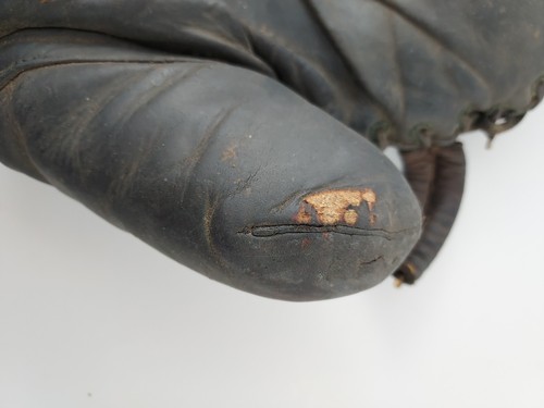 Antique Vtg 1910 John "Stuffy" McInnis Baseball Mitt Glove Oil Tempered ...