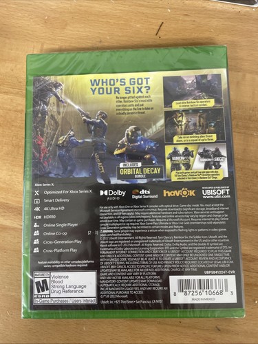 Tom Clancy's Rainbow Six Extraction [Microsoft Xbox Series X / Xbox One ...