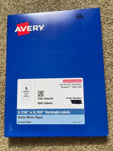 Avery Rectangle Labels | eBay
