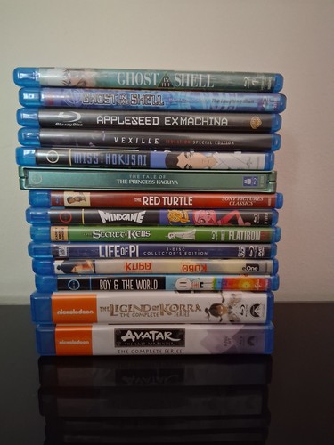 Anime Blu-ray Lot Of 14 Films and Complete Series Show Studio Ghibli ...