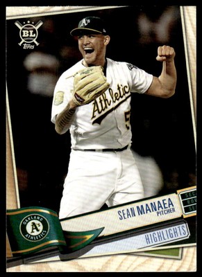 2019 Topps Big League #388 Sean Manaea Oakland Athletics Baseball | eBay