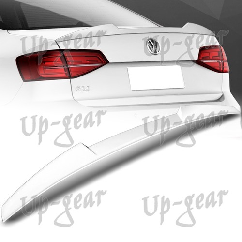 For 2011-2018 Volkswagen Jetta MK6 W-Power Pearl White V-Style Trunk ...
