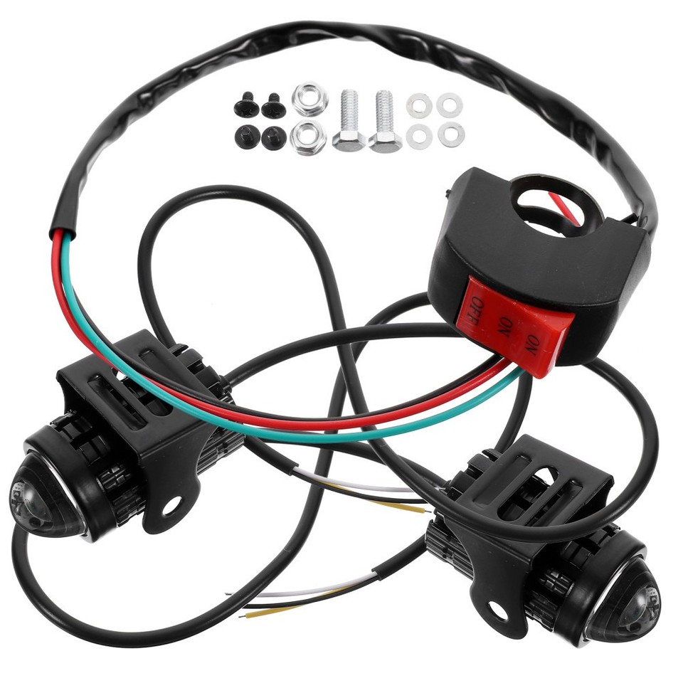 Motorcycle Spotlight Motorbike Headlamps Headlight for Headlights ...