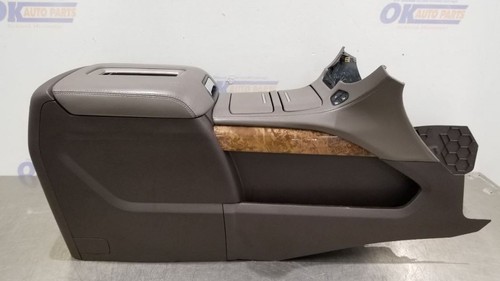15 GMC YUKON DENALI XL CENTER FLOOR CONSOLE ASSEMBLY COCOA BROWN DARK ...