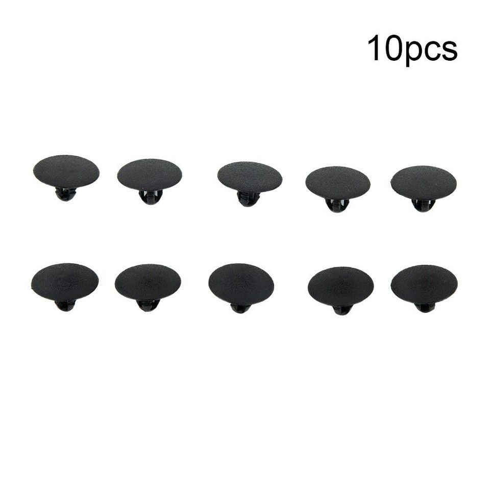 Clips Plastic Fastener 10PCS Black Insulation Panel Clips Plastic ...