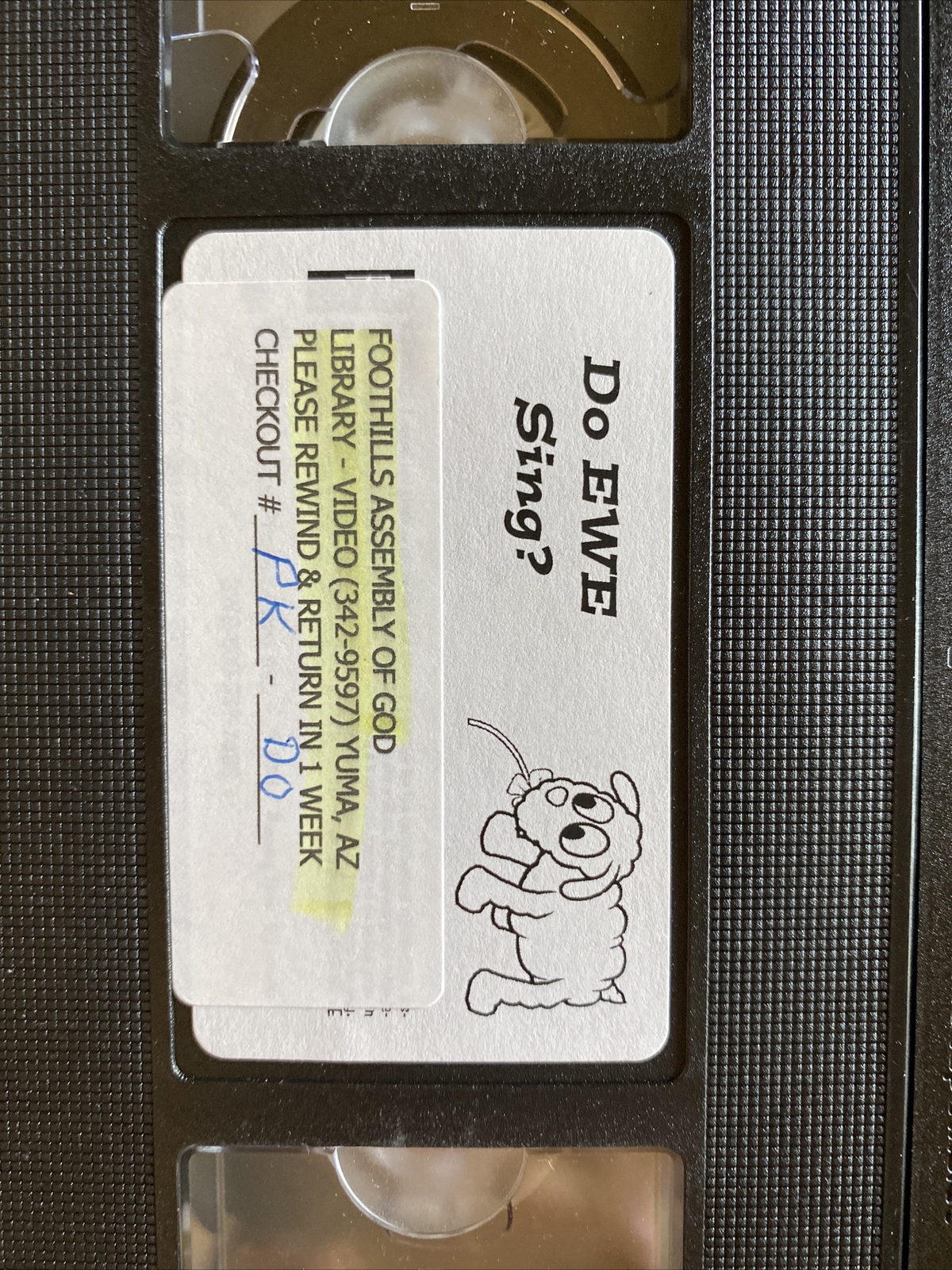 Ewe Know Do Ewe Sing Music Video VHS 2001 Christian 12 Songs 30 Min ...